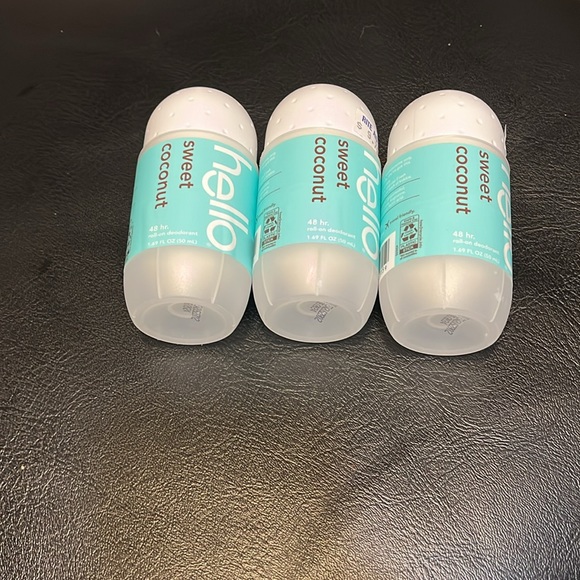 Hello | Bath & Body | Hello Sweet Coconut Roll On Deodorant Bundle 3 ...